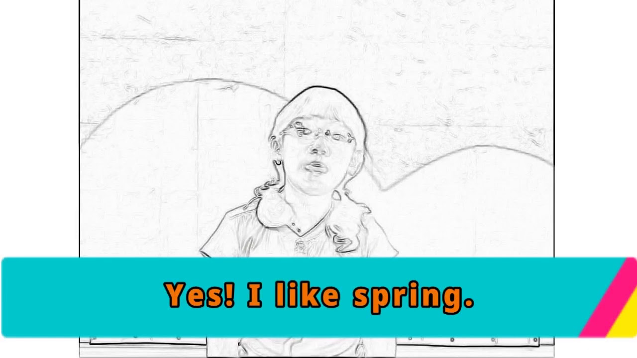I like spring. (easy) - YouTube