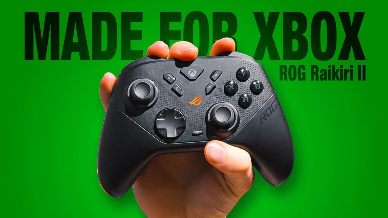The NEW Xbox Controller DROP is INSANE! (ROG Raikiri II Overview) - YouTube