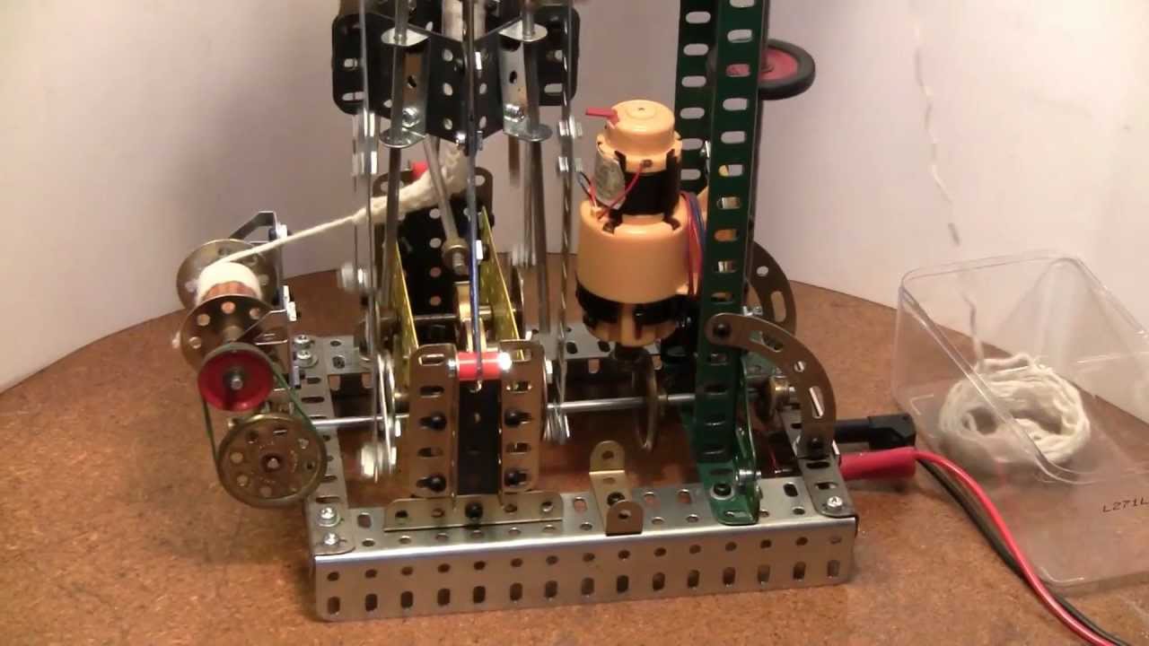 Tricotin Meccano - YouTube