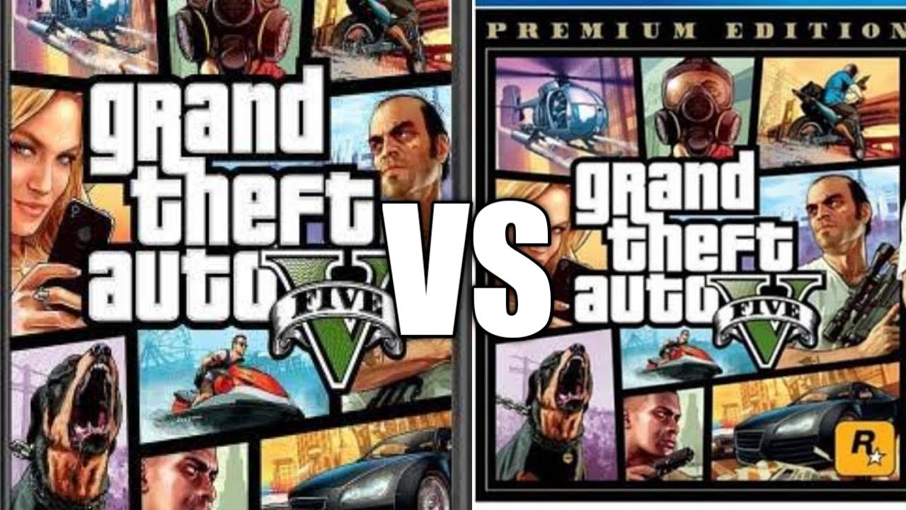 Gta 5 Standard Edition Vs Premium Edition What Is Gta 5 Premium