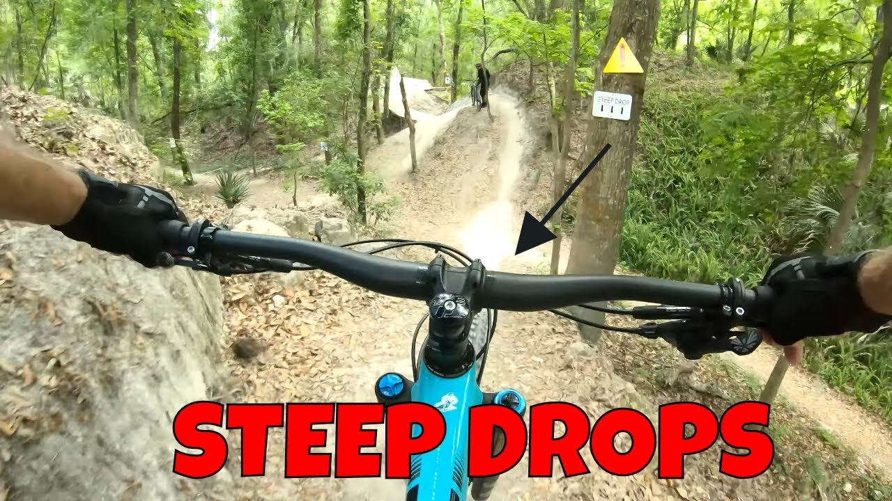 HITTING SOME STEEP DROPS AT ALAFIA - YouTube