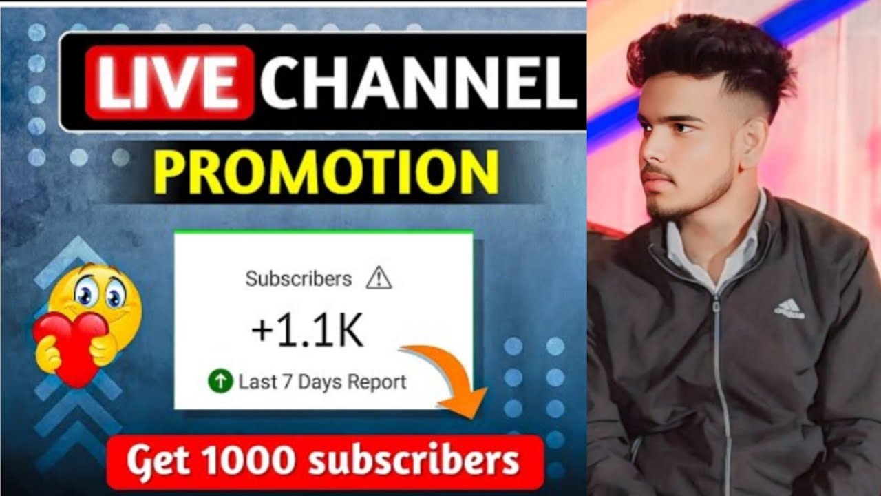 live YouTube channel free channel promotion - YouTube