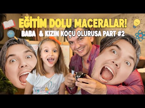 BABA & KIZ EĞLENCELİ DERSLER #part2 📚✍️