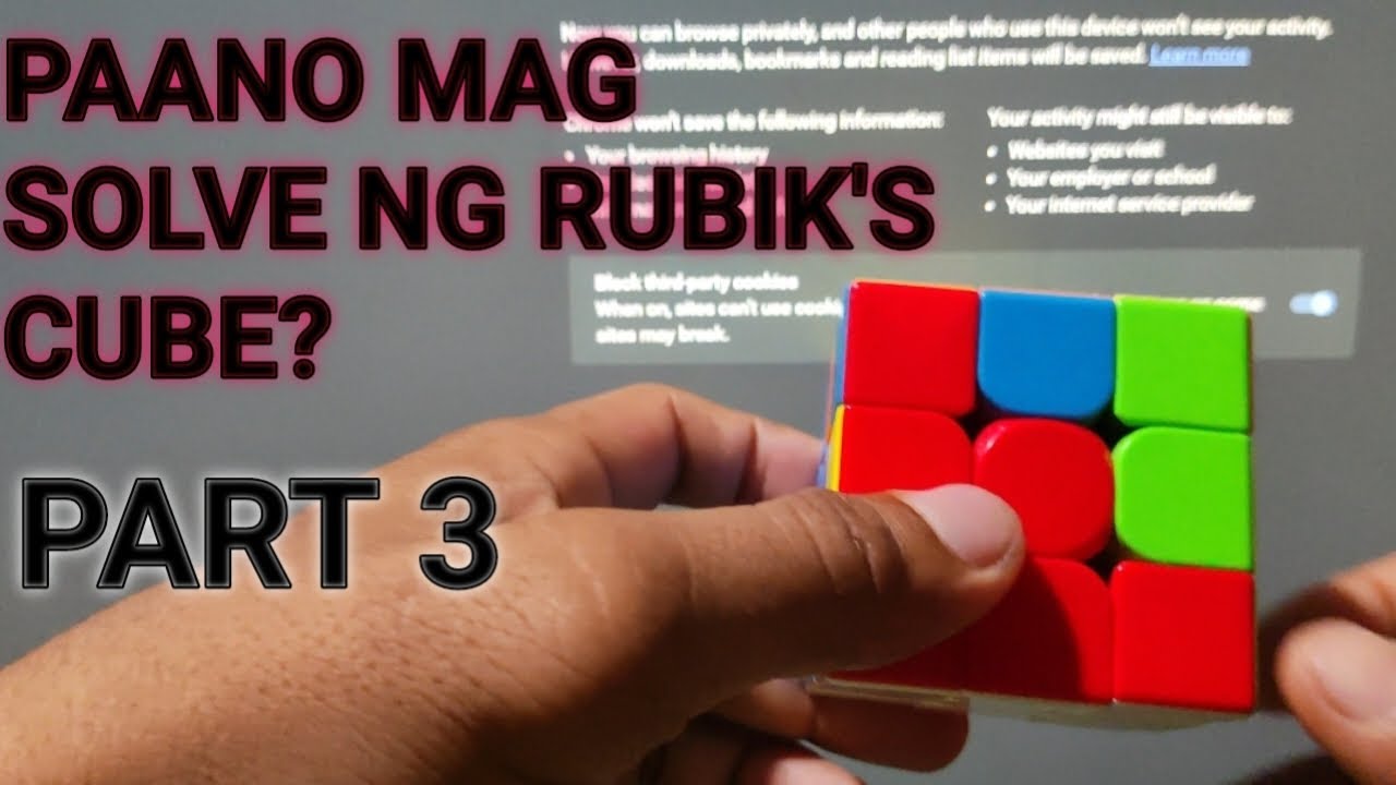 Paano mag solve ng Rubik's cube? (Bisaya Version) - YouTube