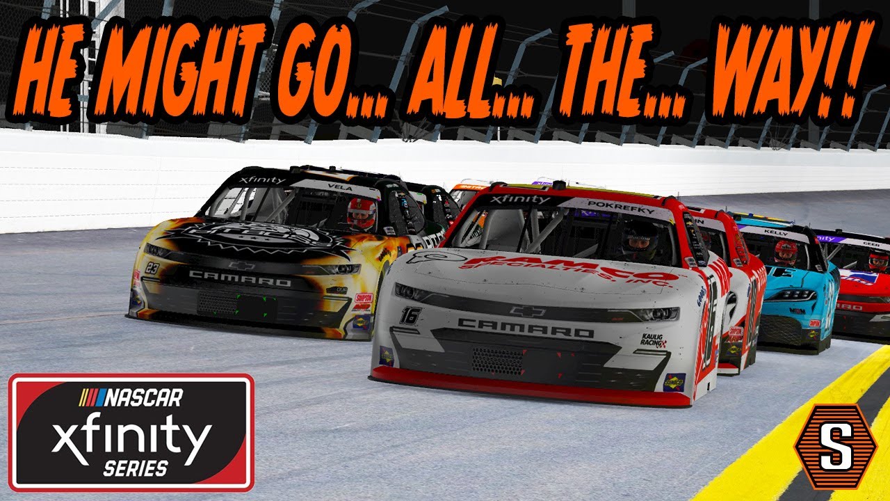 iRacing NASCAR Xfinity Series at Daytona-2 - Go... All.. The... Way ...