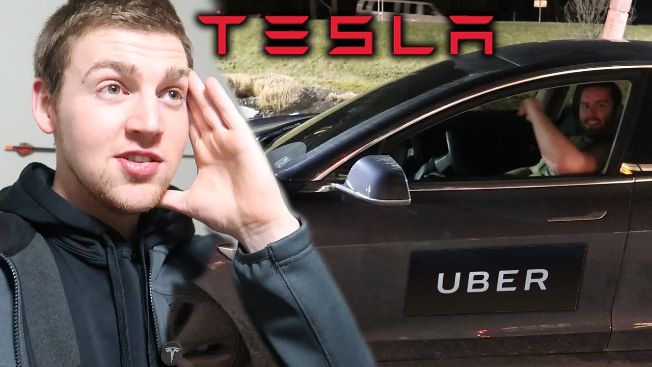 My Uber Driver Drove A Tesla - YouTube