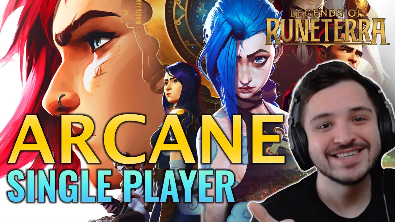ARCANE SINGLE PLAYER CARD GAME!? Legends Of Runeterra Path Of Champions ...