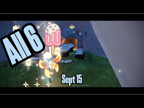 Sky - Days of Sunlight Popsicles locations (Sept 15) All 6 Popsicles ...