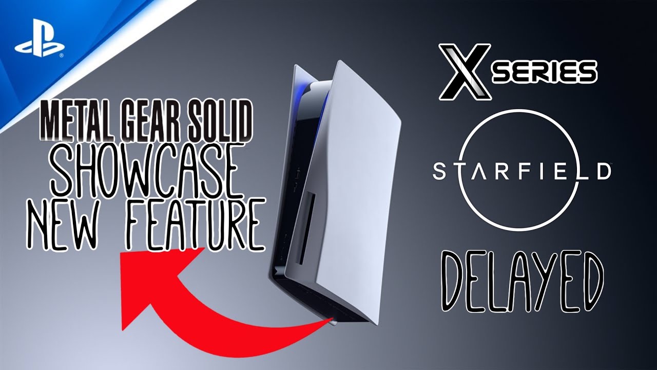 Massive PS5 News: New MGS Showcase? | Starfield Delayed Again? | New ...
