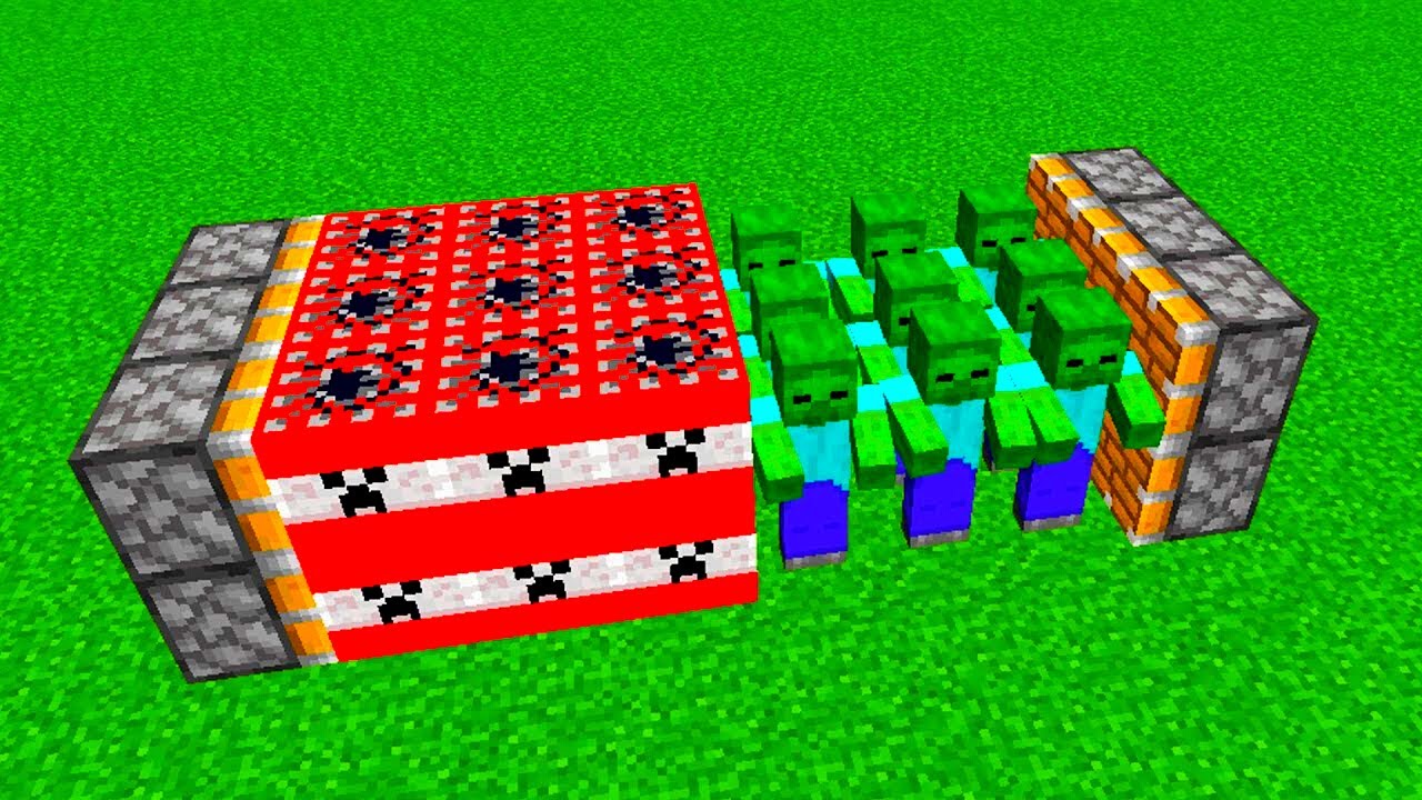 creeper tnt + zombie mutant = minecraft 2022 - YouTube