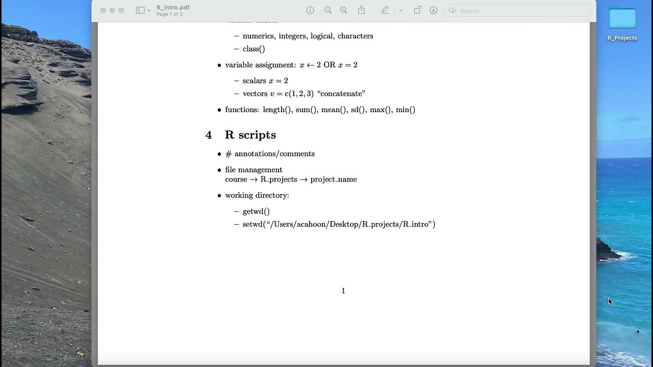 4: R Scripts - YouTube