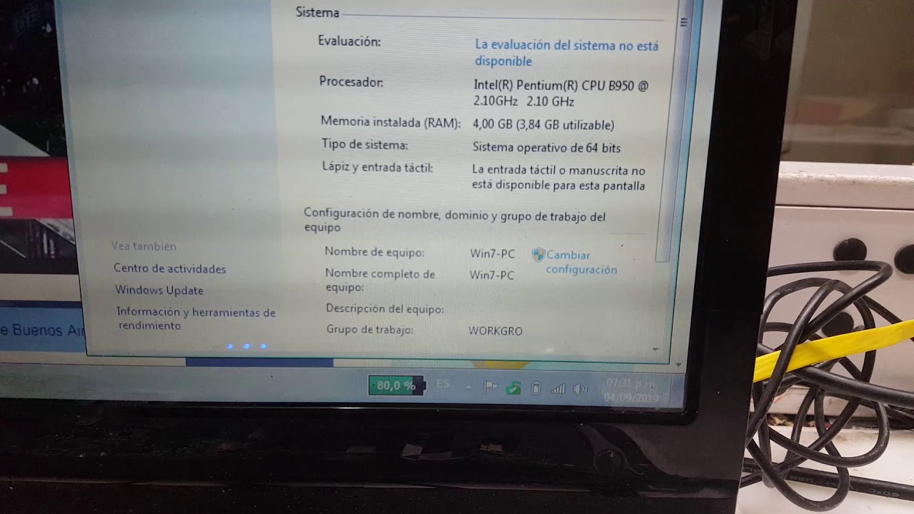 Laptop notebook Noblex nb1501 nb1502 - YouTube