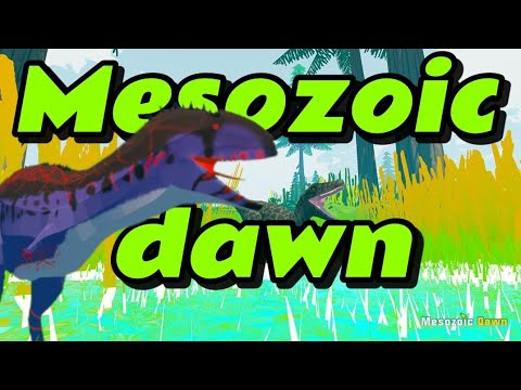 MESOZOIC DAWN trae buenos graficos (android) - YouTube