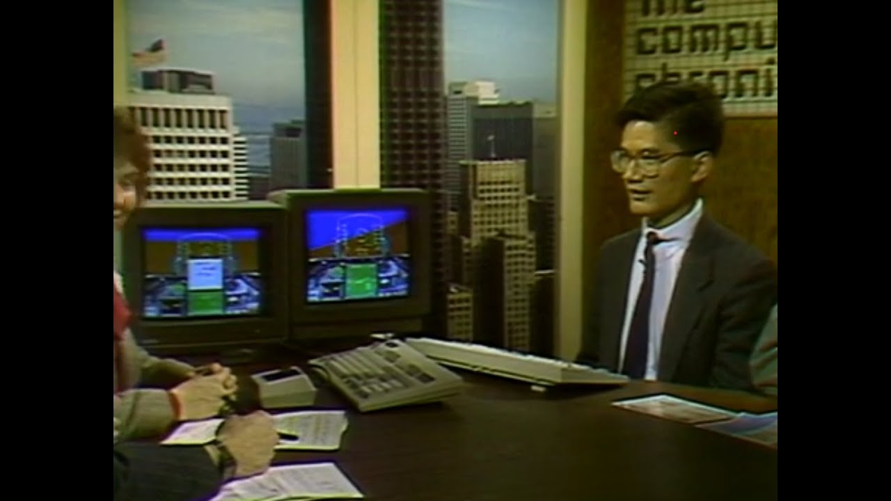 Falcon A.T. / F-15 Strike Eagle II (PC MS-DOS interview Gilman Louie - Computer Chronicles ...