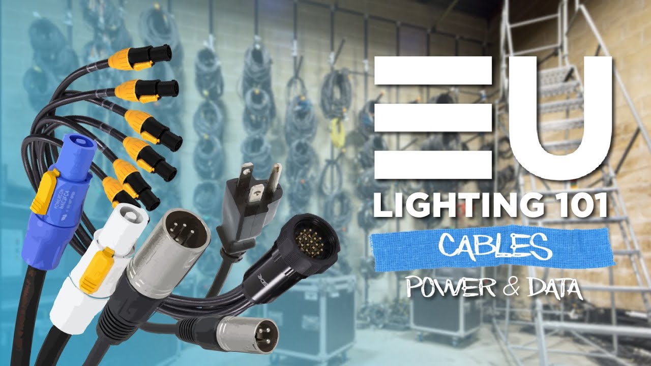 Lighting Cables 101! PCON, SOCA, TRUE 1?? - YouTube