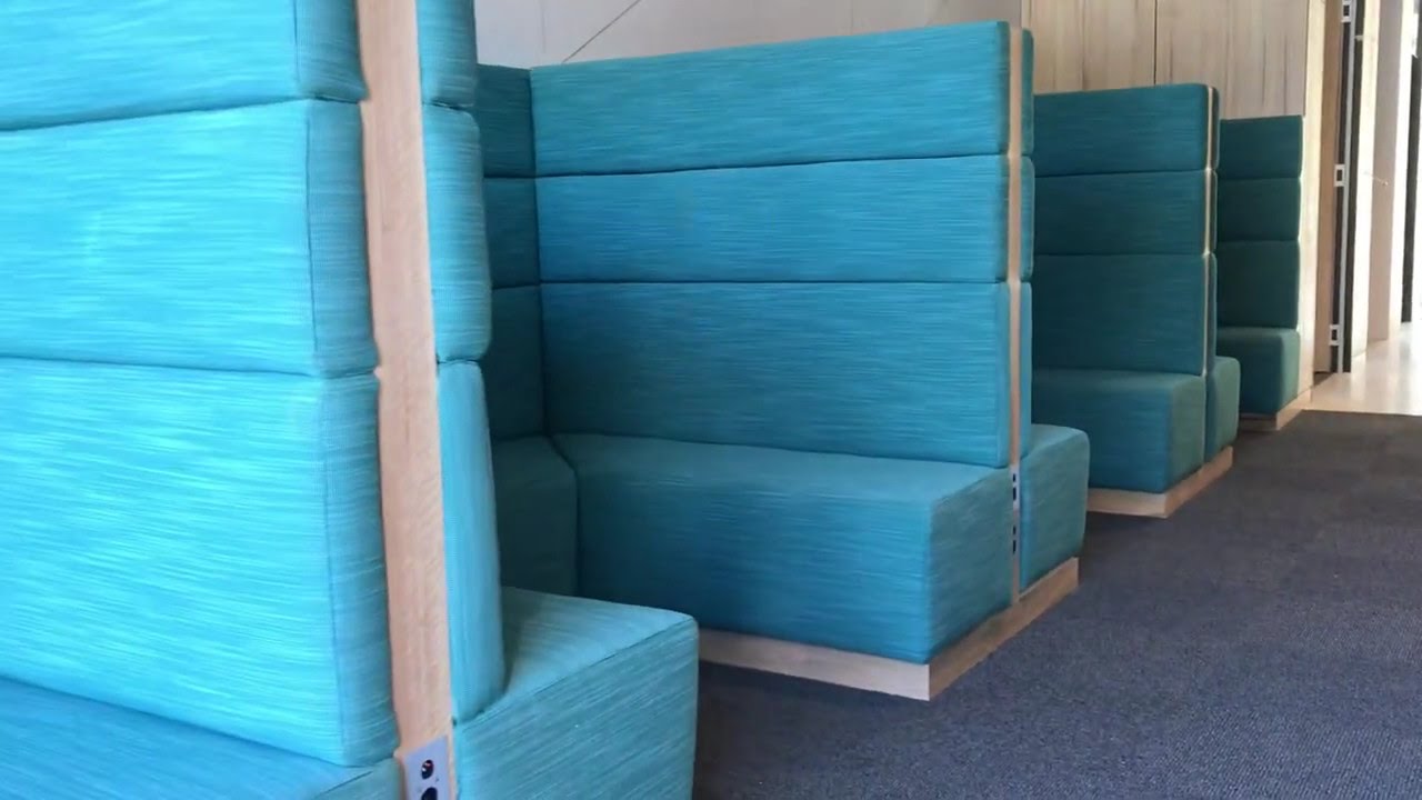 Bilya Marlee Indigenous Study Room | Customised Booth Seating. - YouTube