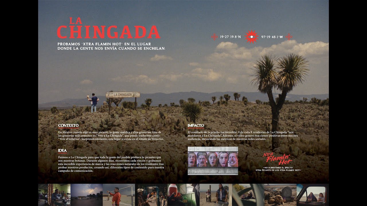 Xtra Flamin Hot "La Chingada" (Agencia: Isla México) - YouTube