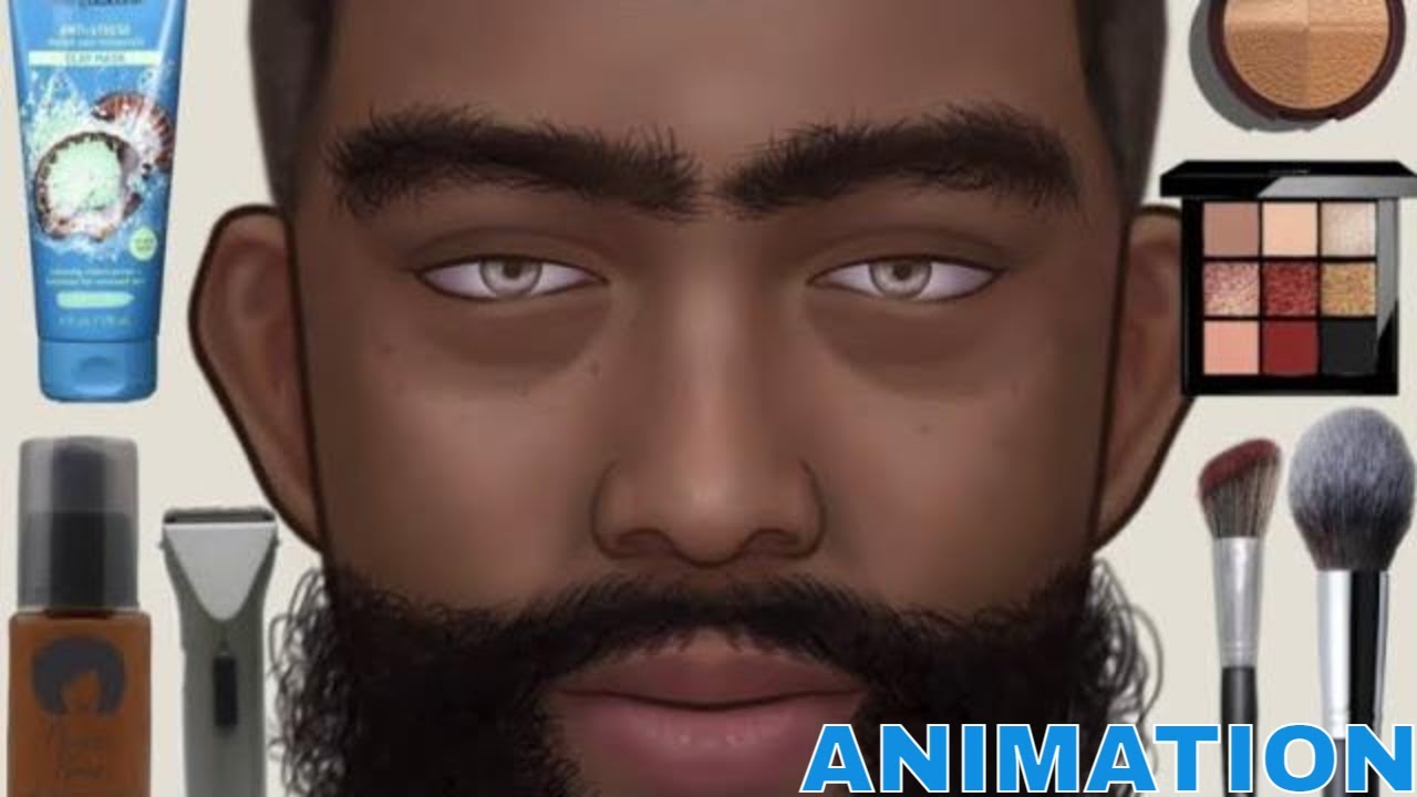 MAN FESTIVAL MAKEUP TRANSFORMATION ANIMATION #mantransformation # ...