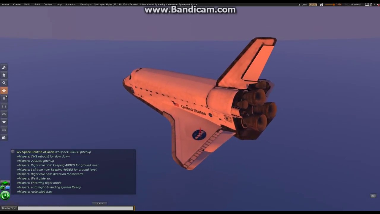 Space Shuttle Re-entry & Landing Ride at ISM - YouTube