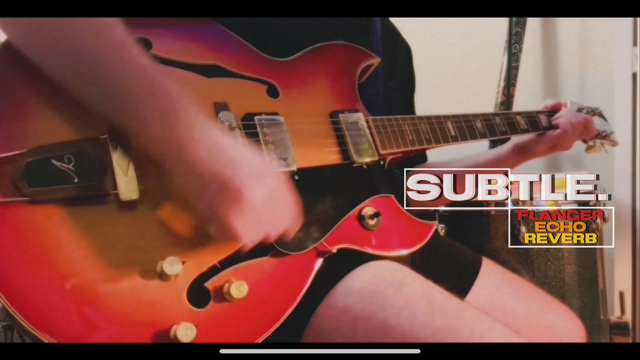 Subtle. (Flanger, Echo, Reverb) - YouTube