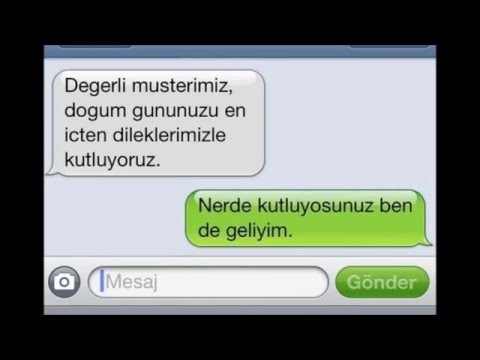 En Komik Telefon Mesajları