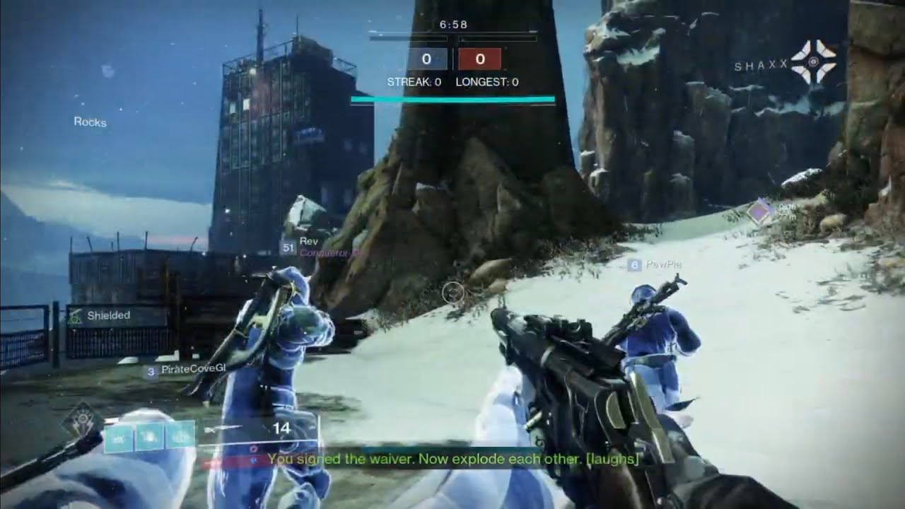 You signed the waiver, now explode each other ⊙⁠.⁠☉ - Destiny 2 - YouTube