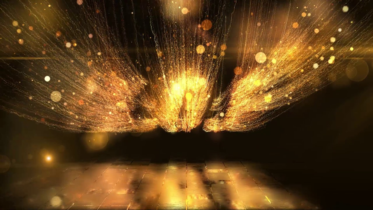 Gold Particles Intro | AE LOGOES - YouTube