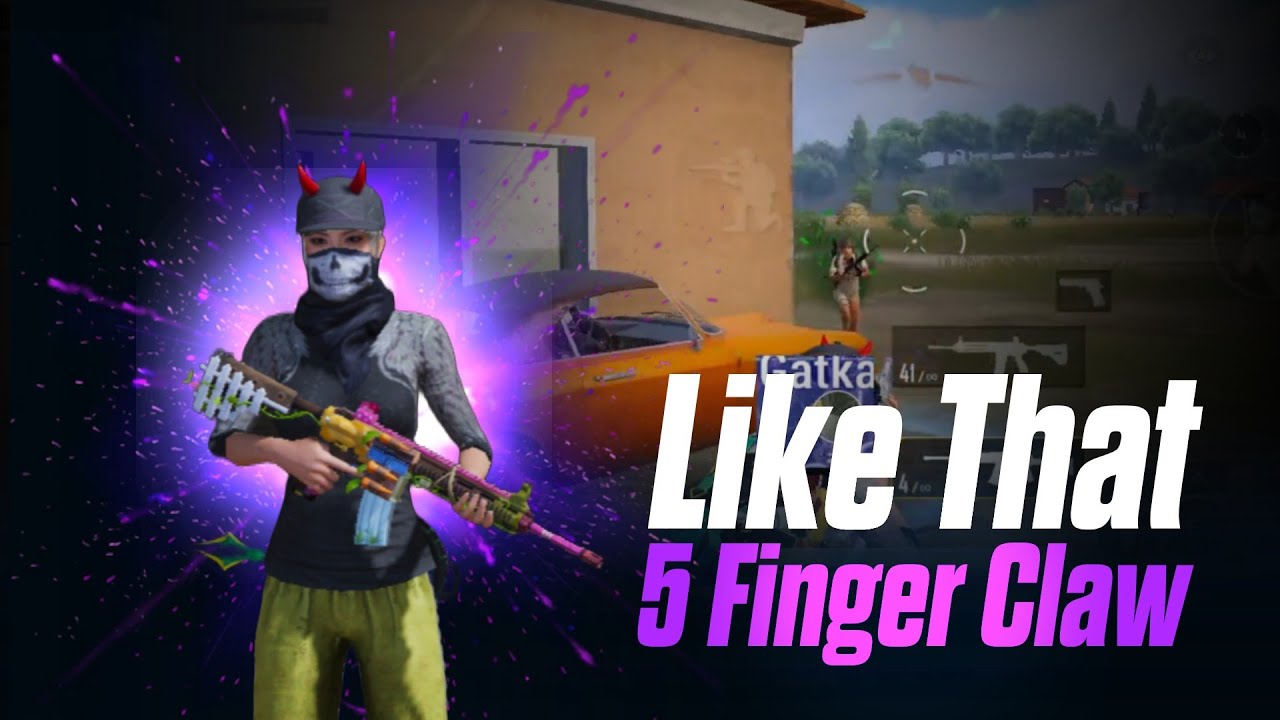 60 Seconds of Pure skill 😄, 60FPS 5 Finger Claw #pubgmobile #bgmi #kemo ...