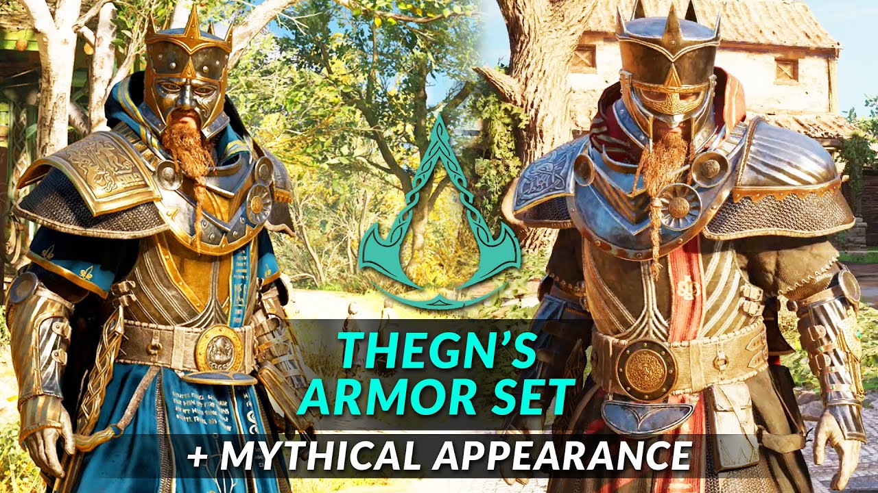 Assassin's Creed Valhalla Thegn's Armor Set - YouTube