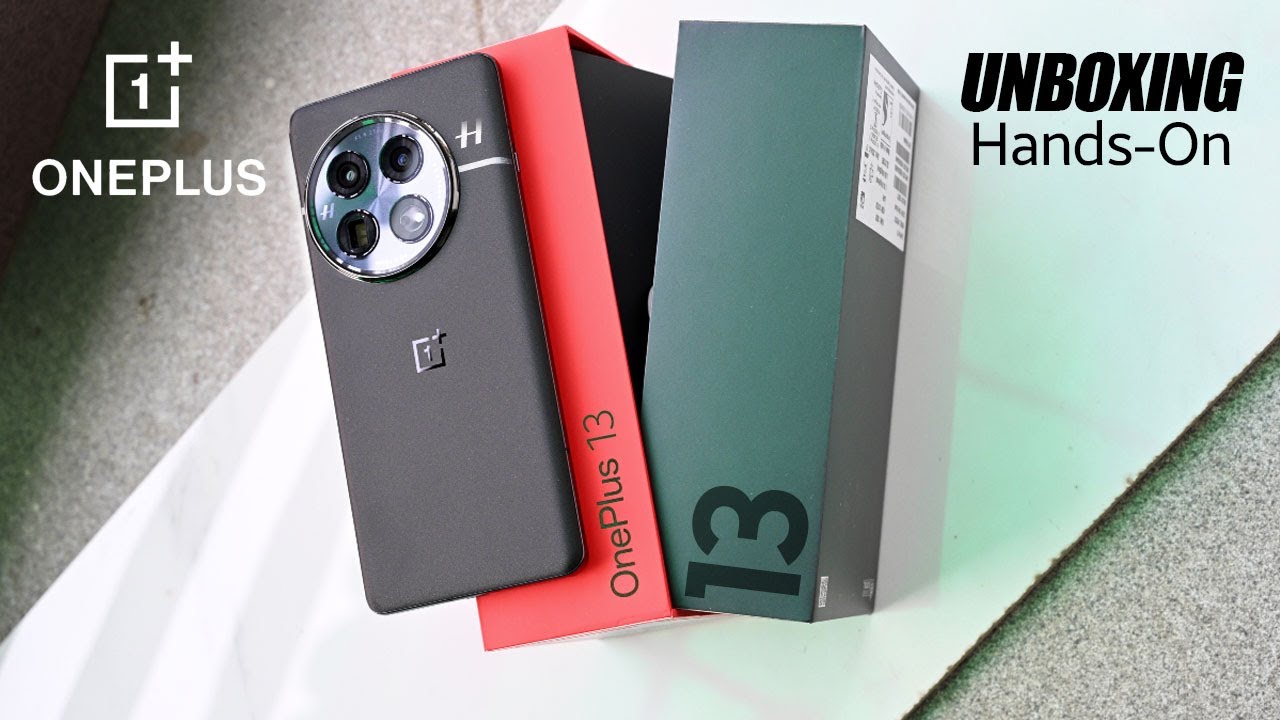 OnePlus 13 5G Unboxing & Hands-On: You Won't Believe What's Inside! 📦⚡ ...