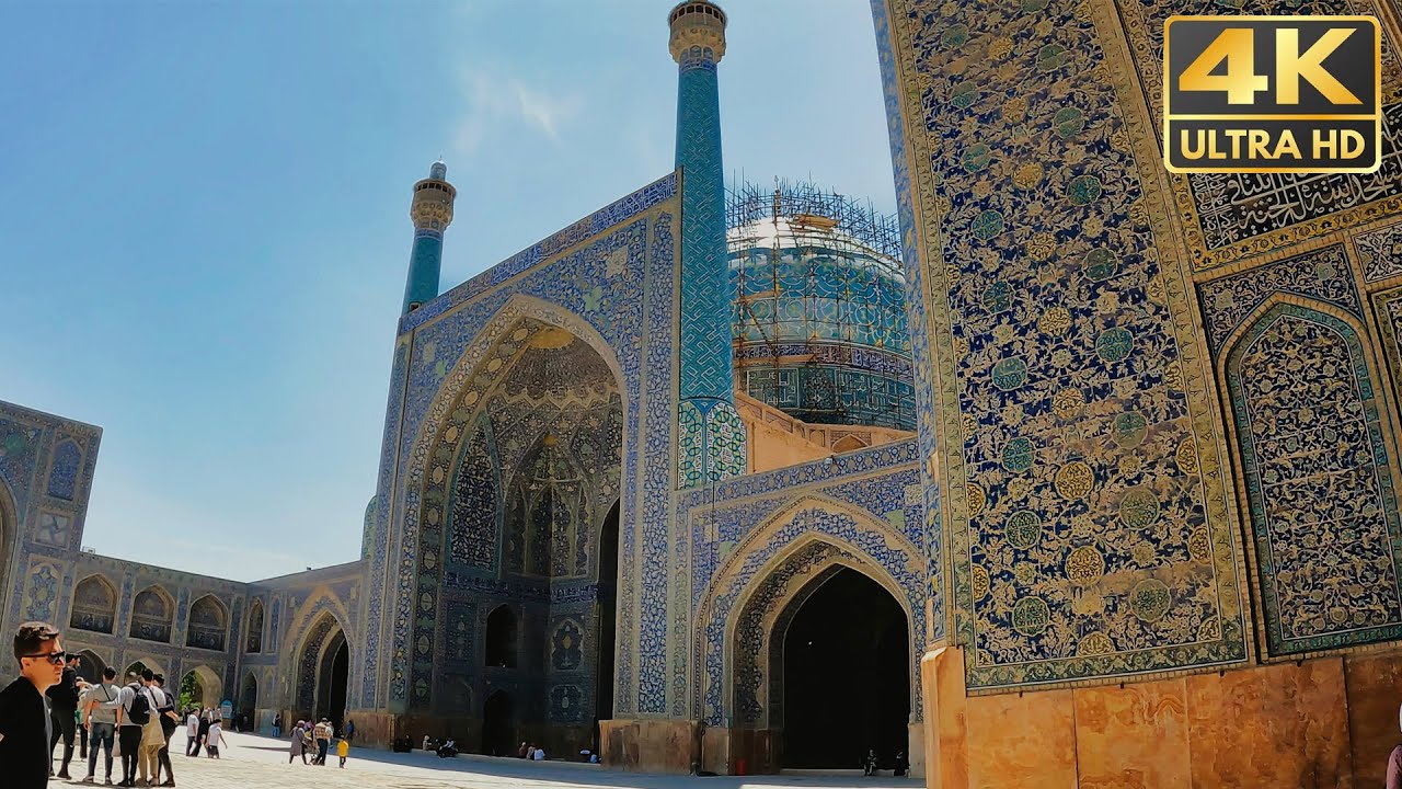 The Shah Mosque: An Iranian Architectural Masterpiece In Isfahan - YouTube