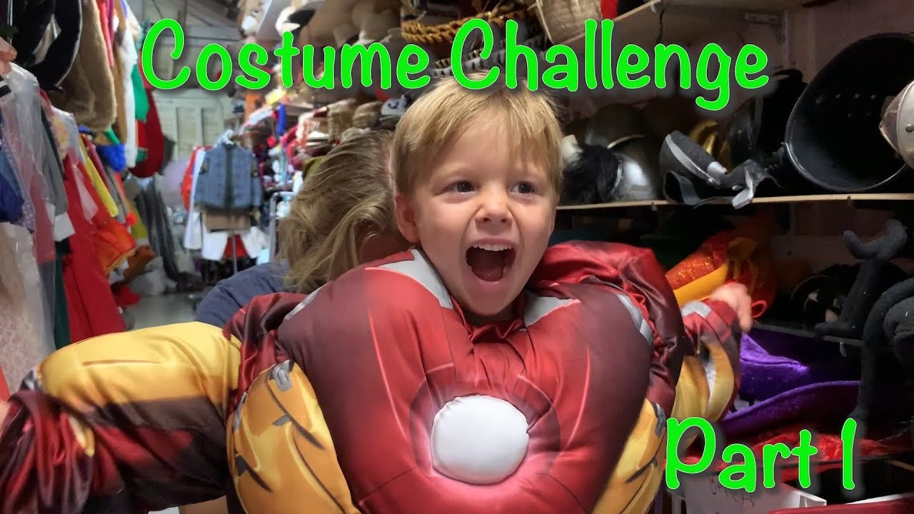 🕸 HALLOWEEN COSTUME CHALLENGE WITH FULLER HOUSE CAST! - YouTube
