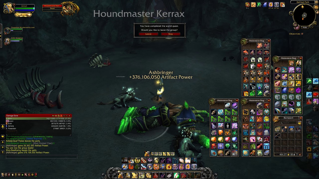 WoW Legion - Houndmaster Kerrax - YouTube