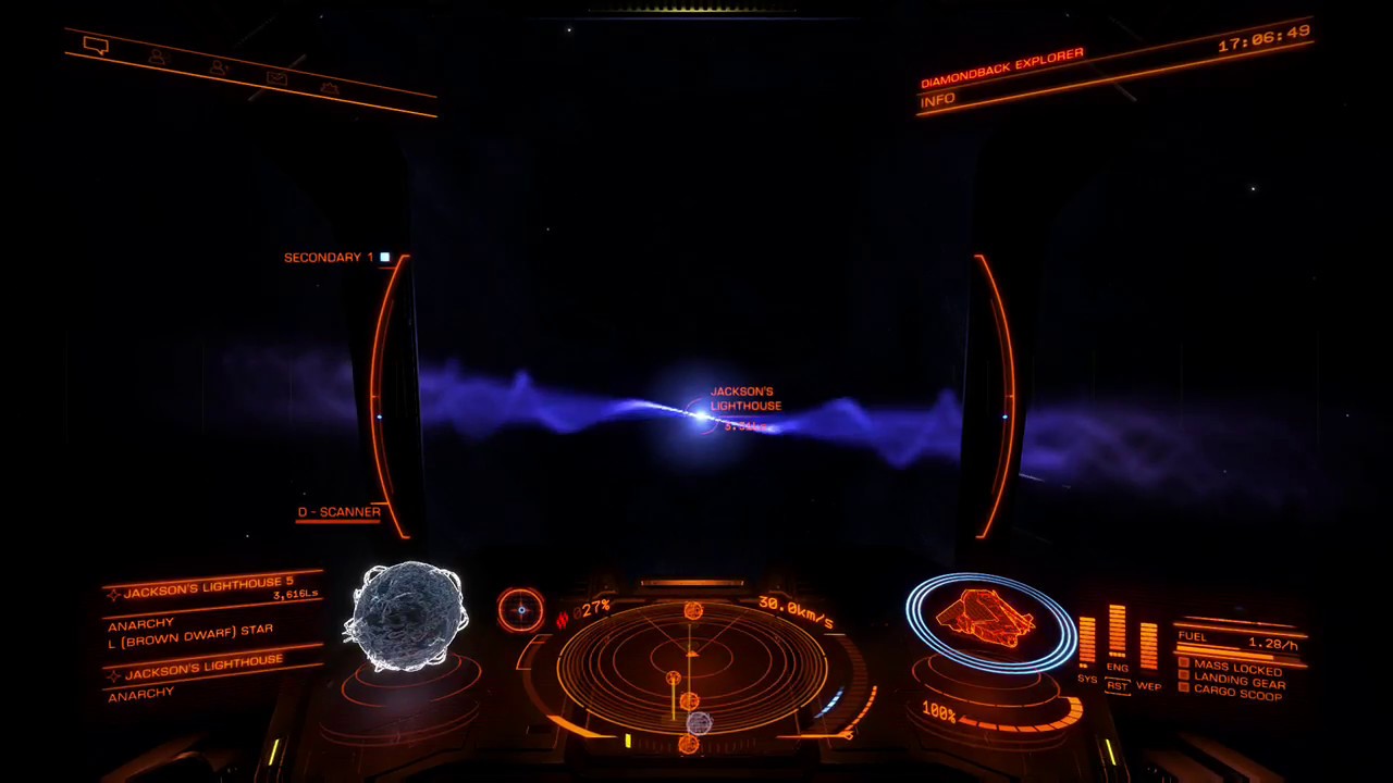 Elite Dangerous Neutron Star Jackson's Lighthouse - YouTube