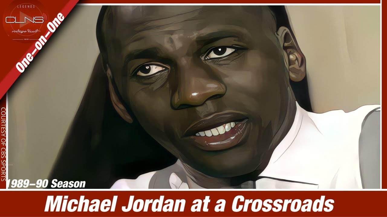 Michael Jordan Interview: 1989 CrossRoads of his Career - YouTube