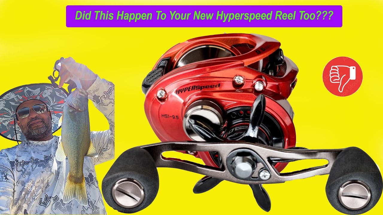 Did This Happen To Your New Lew's Hyperspeed Baitcaster Reel Too ...