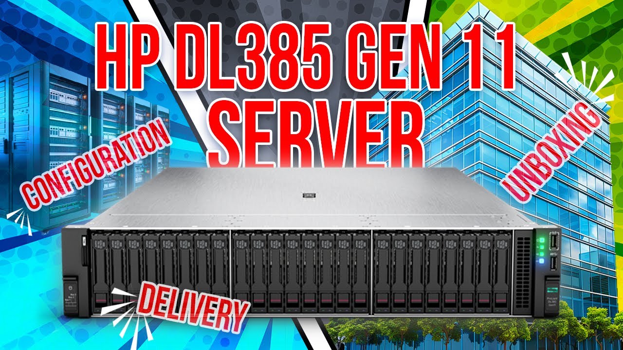 HPE ProLiant DL385 Gen11 | Delivery-Unboxing- Configuration #video # ...