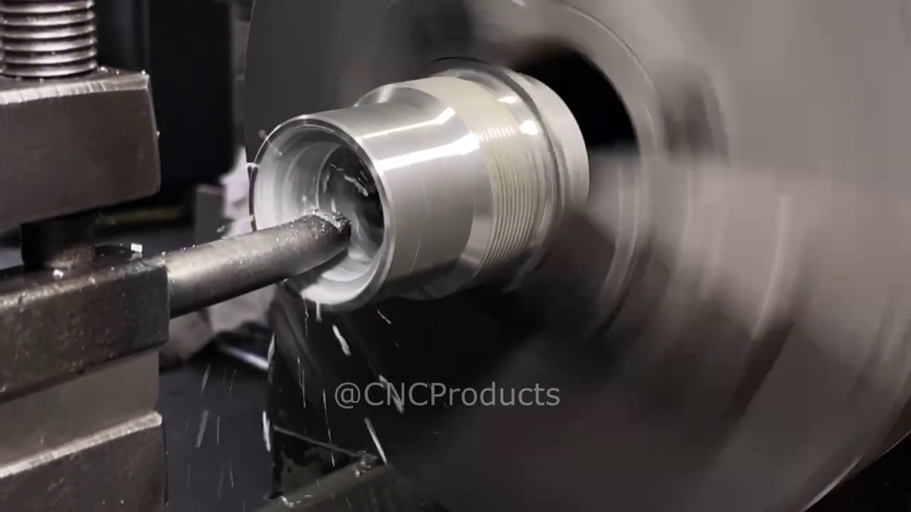 Restoration using a lathe, bushings sliding along the rod #lathe #cnc # ...