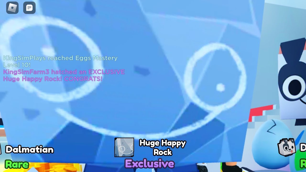 FIRST HUGE HAPPY ROCK HATCHED ON CAMERA! - YouTube