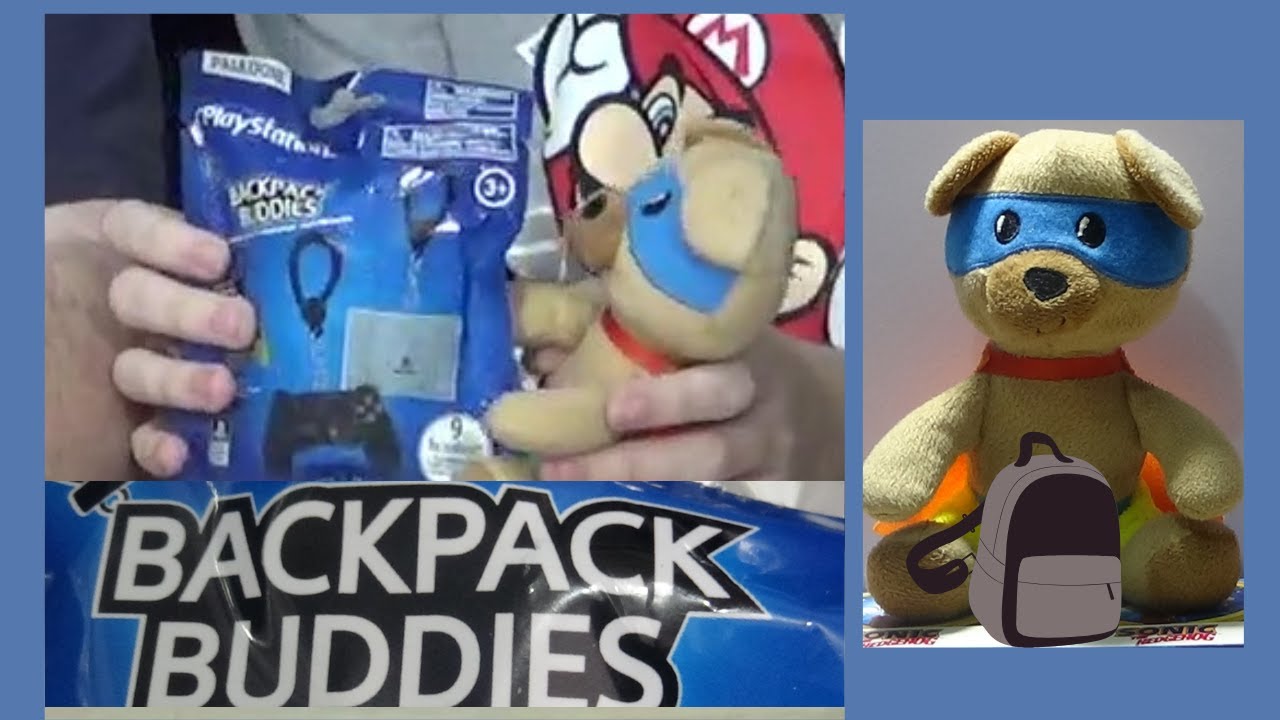 Playstation Backpack Buddies Can We Get The Gold Controller? - YouTube