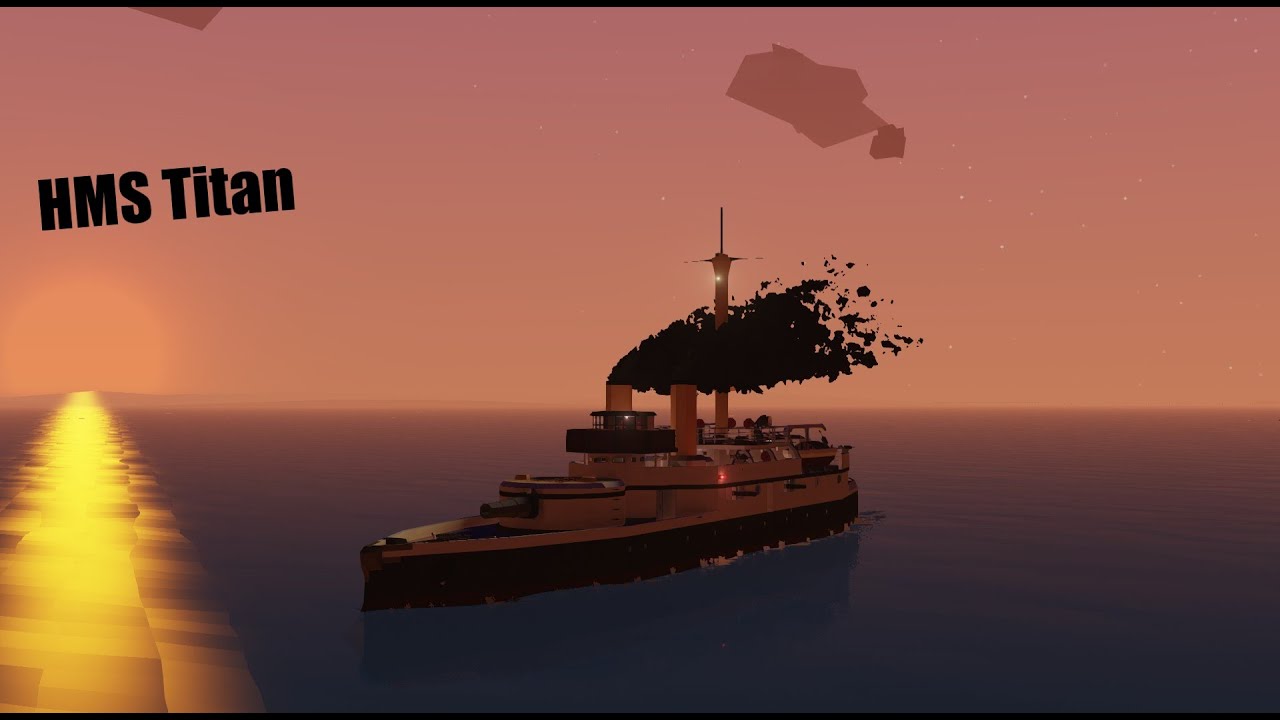 HMS Titan Sink In A Horrible Storm In Stormworks - YouTube