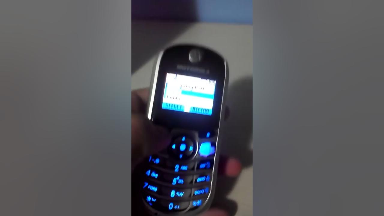 Motorola C140 review - YouTube