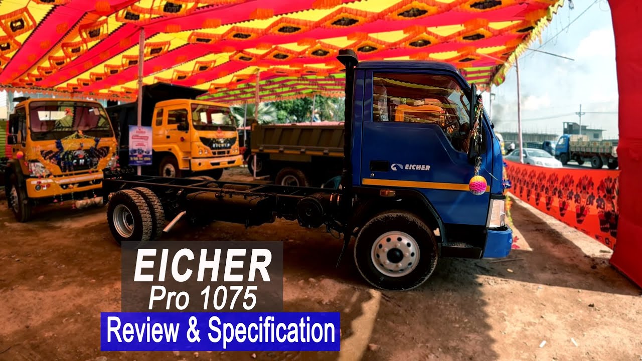 Eicher pro 1075 (chassis) Review & Specification - আইশার প্রো ১০৭৫ ...