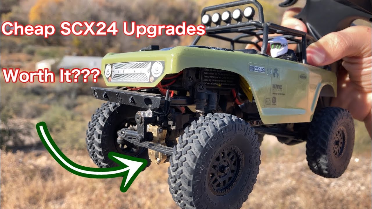 Axial SCX24 Brass Upgrades Test And Review - Are They Worth It? - YouTube
