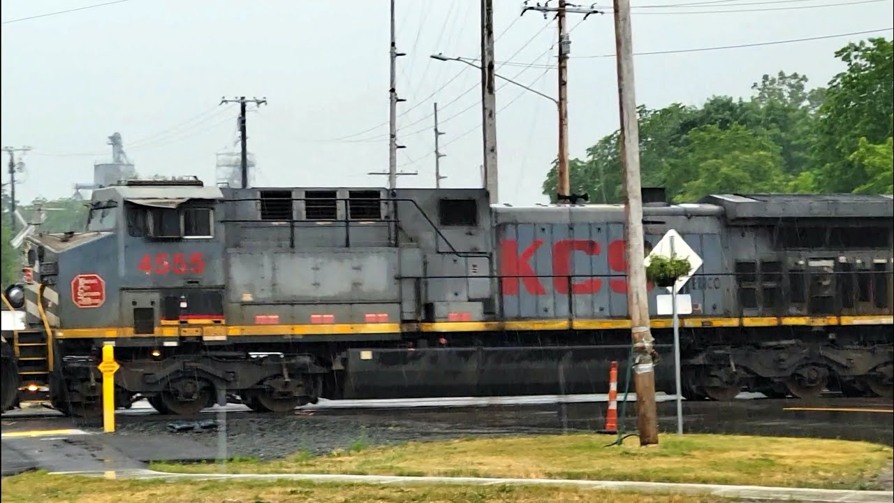 KCS 4555 Grey Ghost ~ Indianapolis Line ~ - YouTube