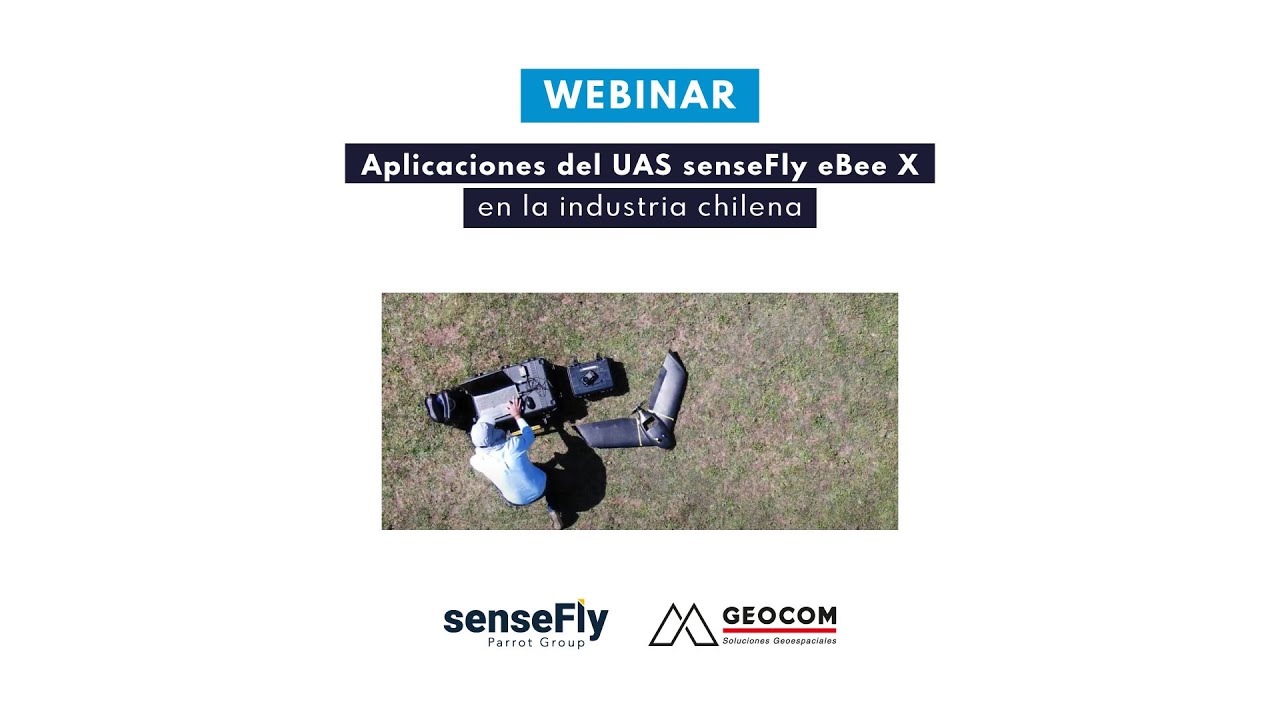 Aplicaciones del UAS senseFly eBee X en la industria chilena - YouTube
