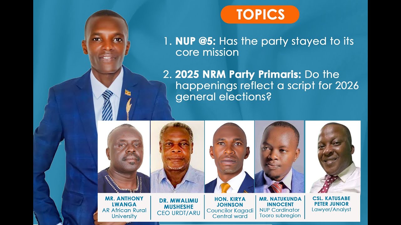 LIVE FACTS AND SENSE: Reflecting on the NRM Party primaries and NUP @5 ...