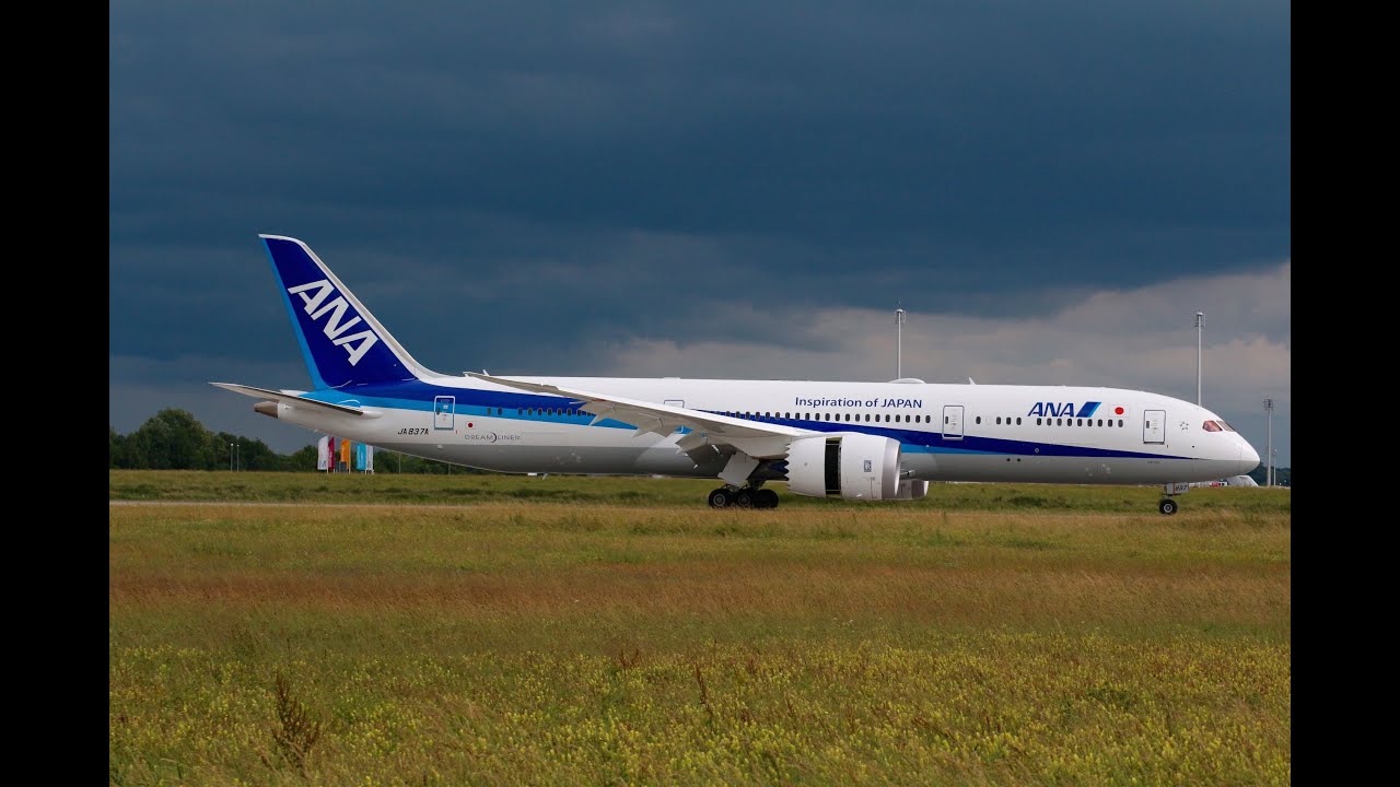 Boeing B787-9 Dreamliner ANA Landing at Munich Airport [FULL HD] - YouTube