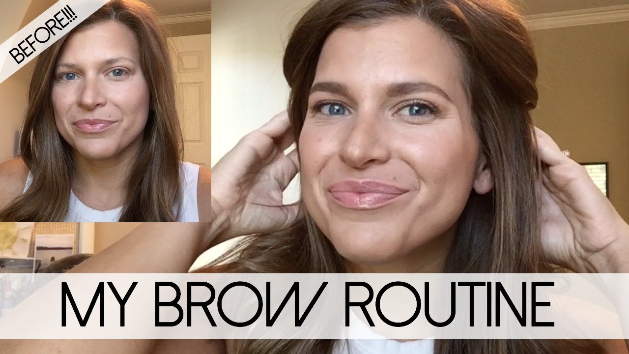 My Brow Routine | What Kate Finds - YouTube
