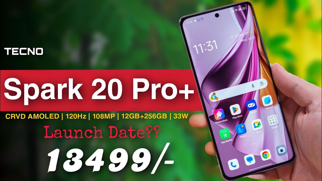 TECNO Spark 20 Pro Plus Launch Date 🔥 | Unboxing and Review | Price ...